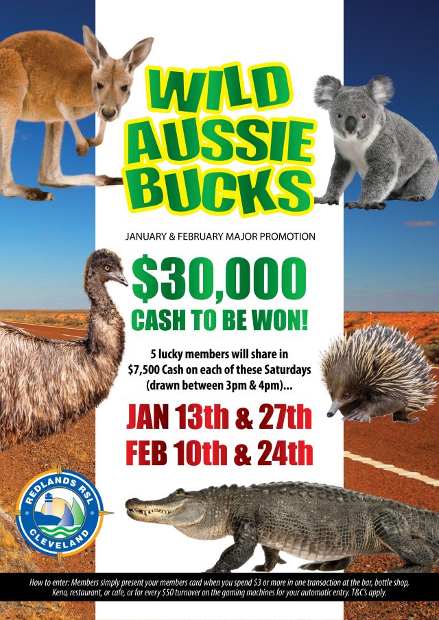 Current Promotions - Redlands RSL