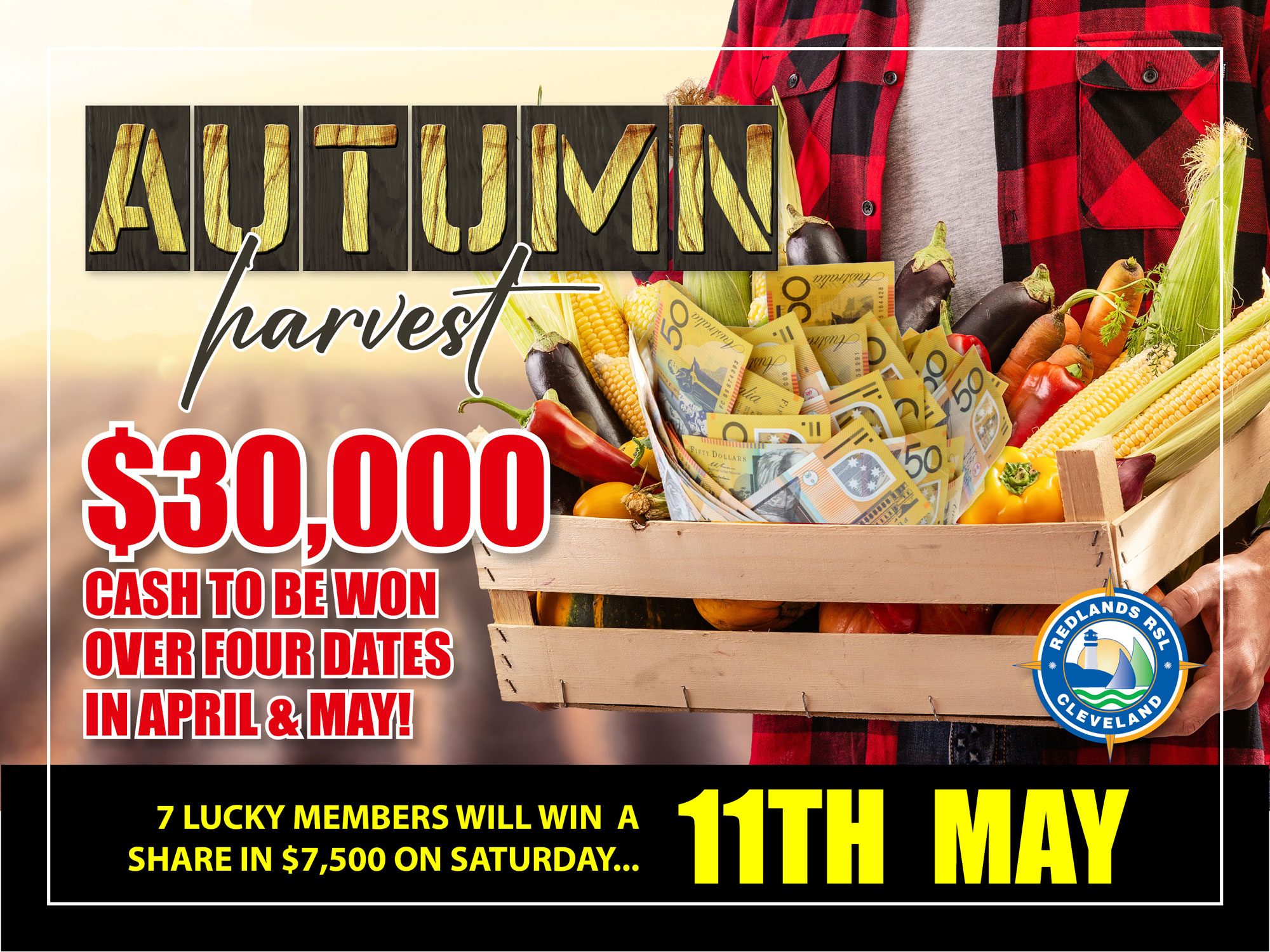 Major Promo - Autumn Harvest - Redlands RSL
