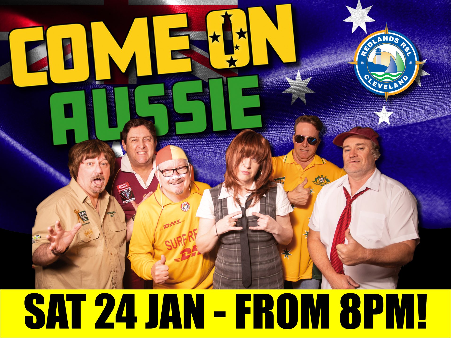 COME ON AUSSIE - TRIBUTE - Redlands RSL